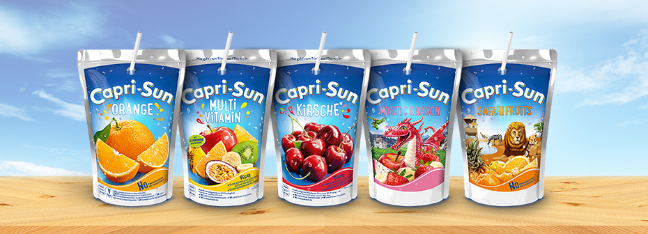Capri – Sun: Unique combinations of fruit drinks! – Londou Trading Ltd